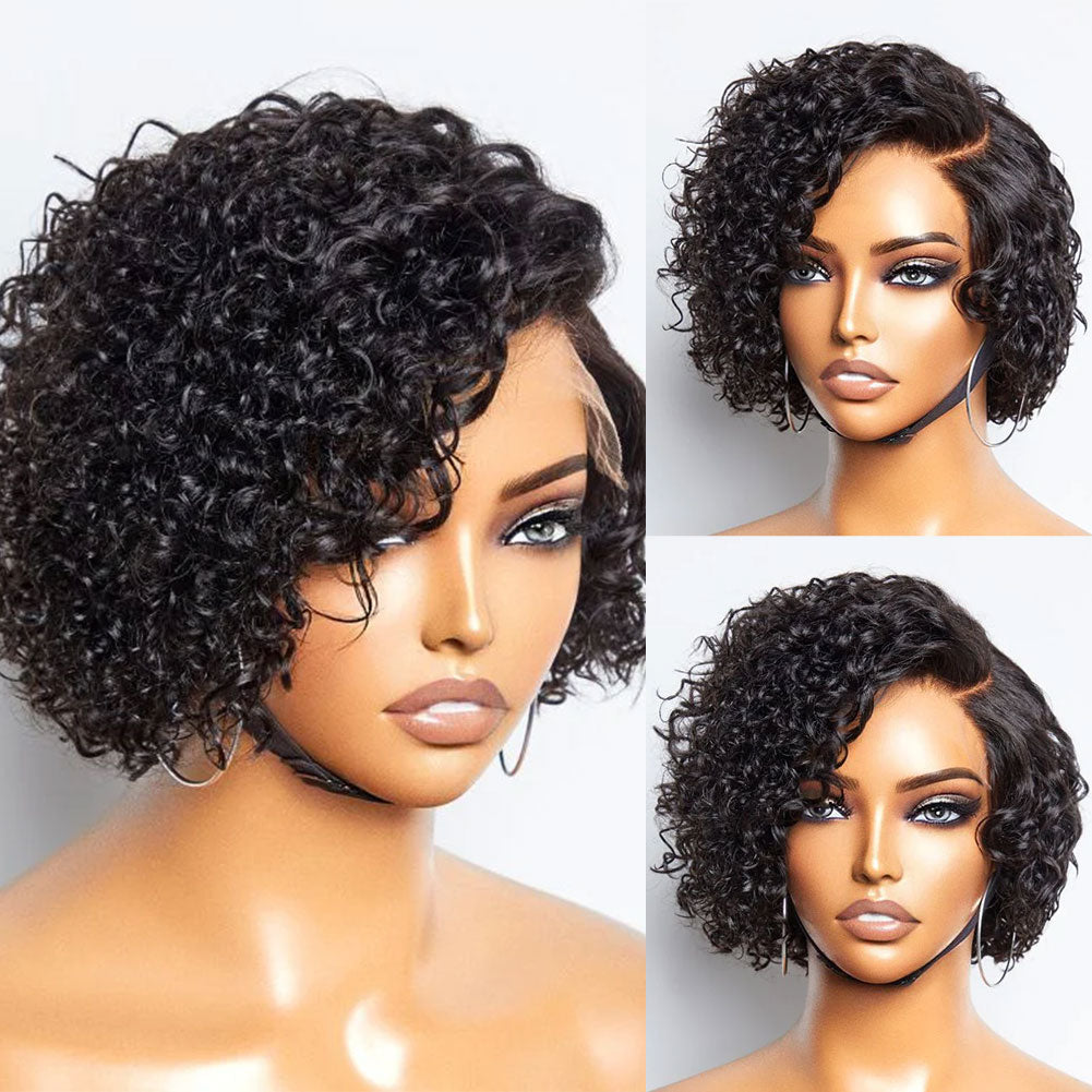 Afsisterwig - Sally| Preplucked Virgin Human Hair Lace Wig | Natural Wave