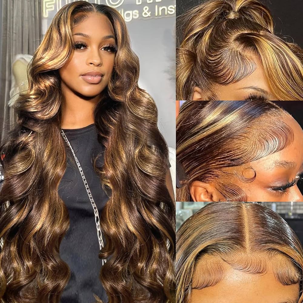 Afsisterwig - CLEARANCE 360 Lace Invisible Strap 250% Human Hair Lace ...