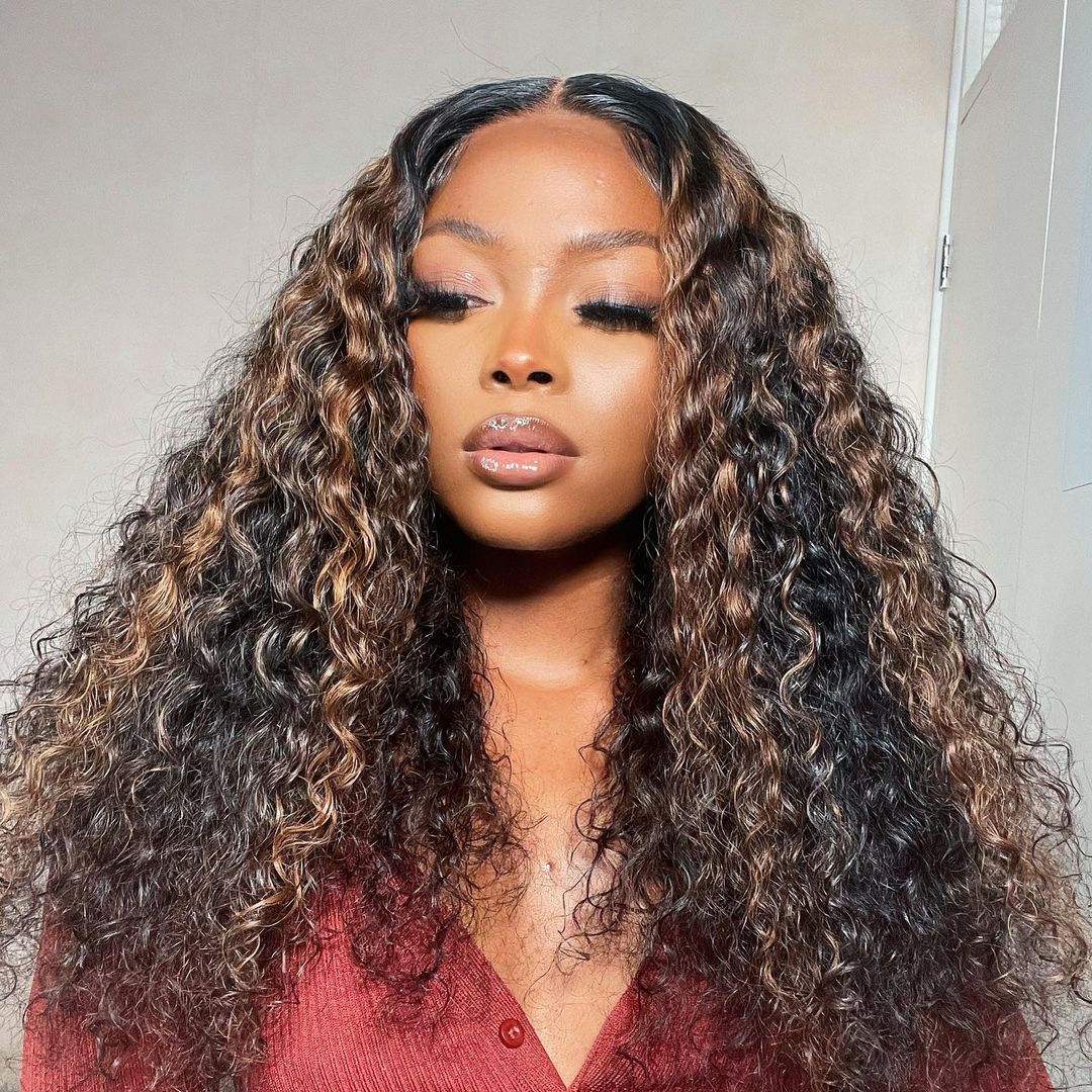 Afsisterwig - 13x6 / 13x4 Full Frontal Loose Deep Wave Preplucked Human ...