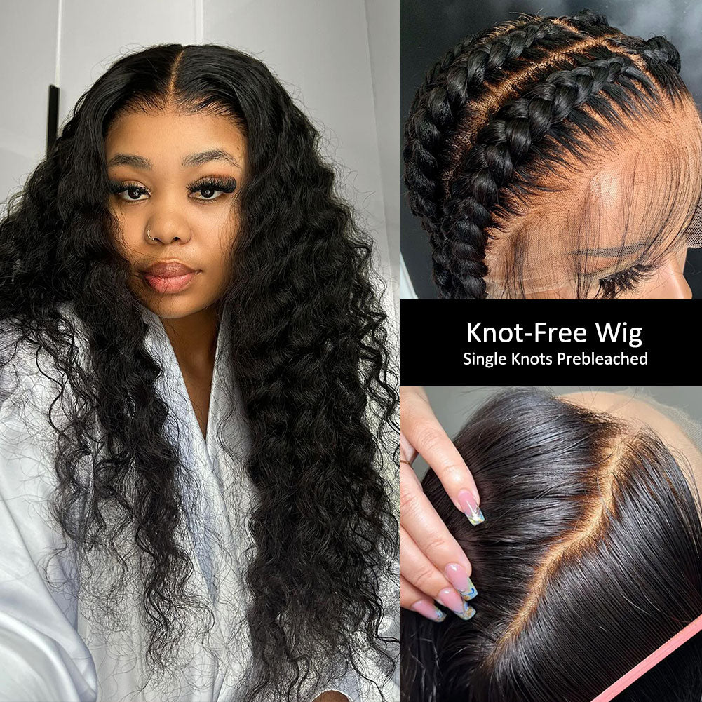 Afsisterwig - Skin Melt Full Lace Silk Straight Wig Invisible Swiss ...