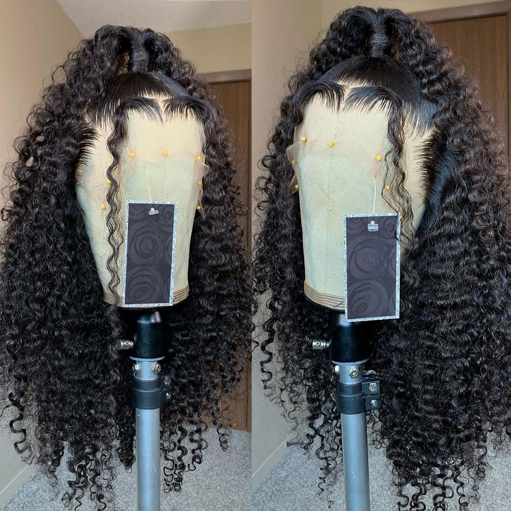 Afsisterwig - Whole Lace Cap Transparent Lace Preplucked Human Hair ...