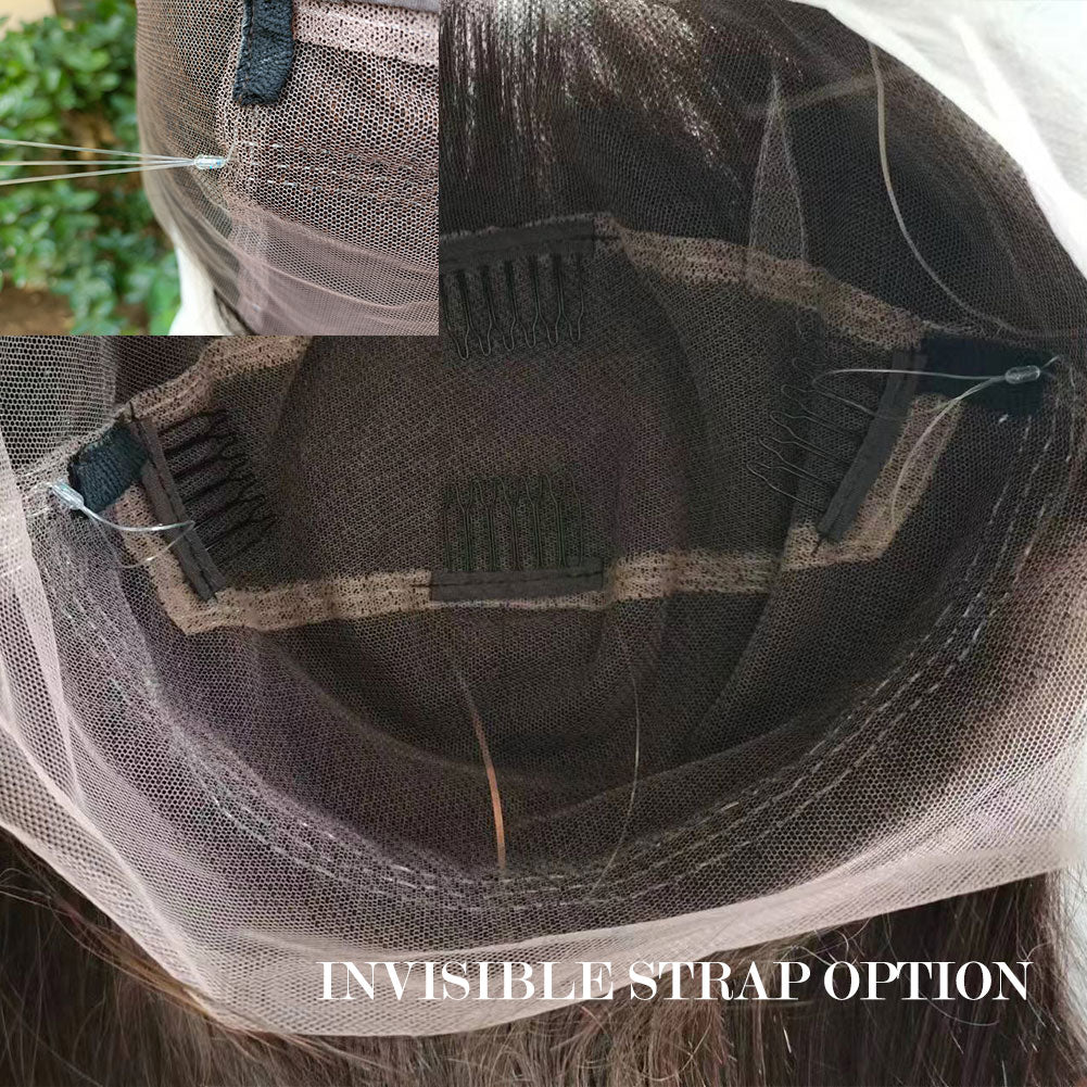 Afsisterwig - Whole Lace Cap Transparent Lace Preplucked Human Hair ...