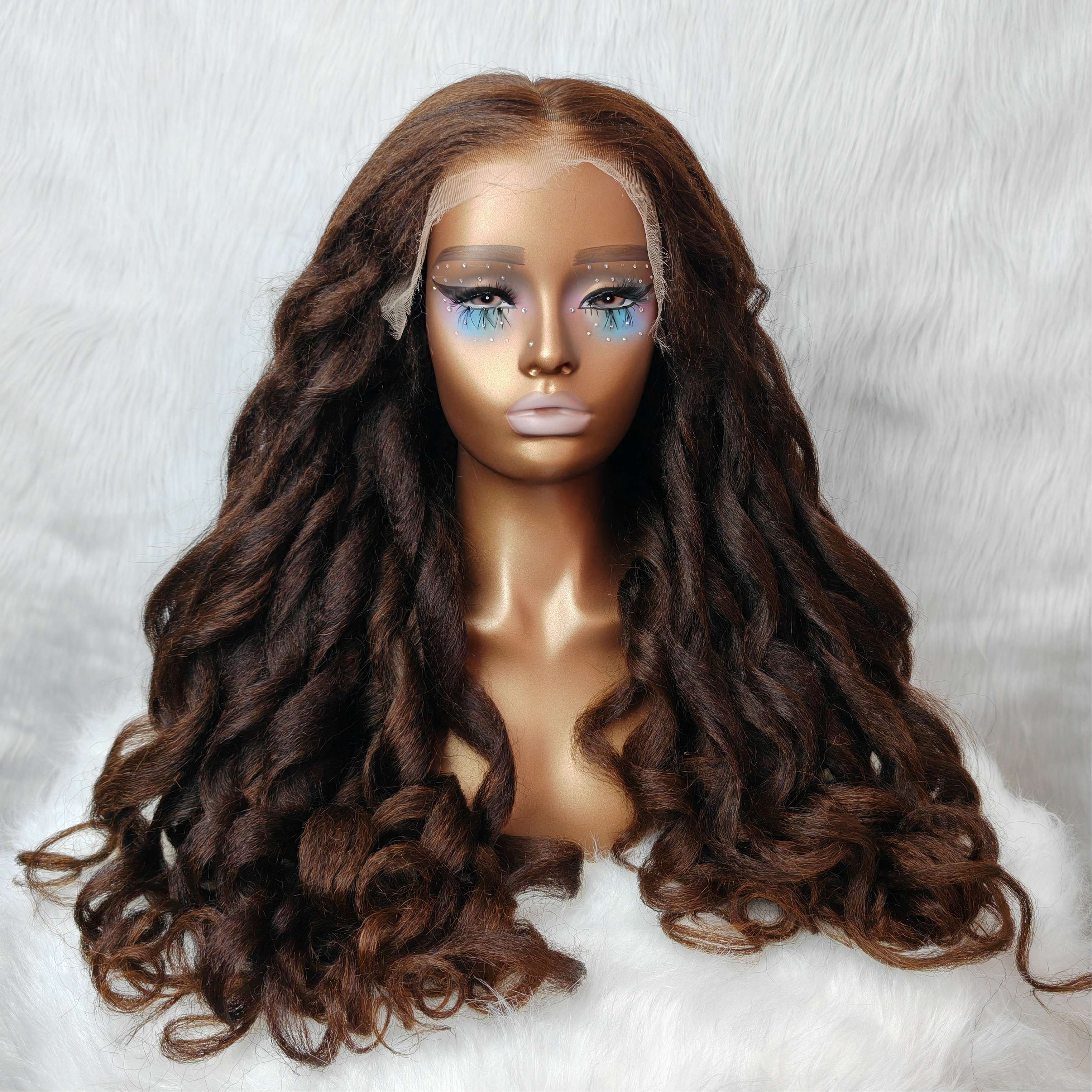 Afsisterwig - Upgraded Drawstring Dome Cap 3D Fitted Pre-Cut Lace ...