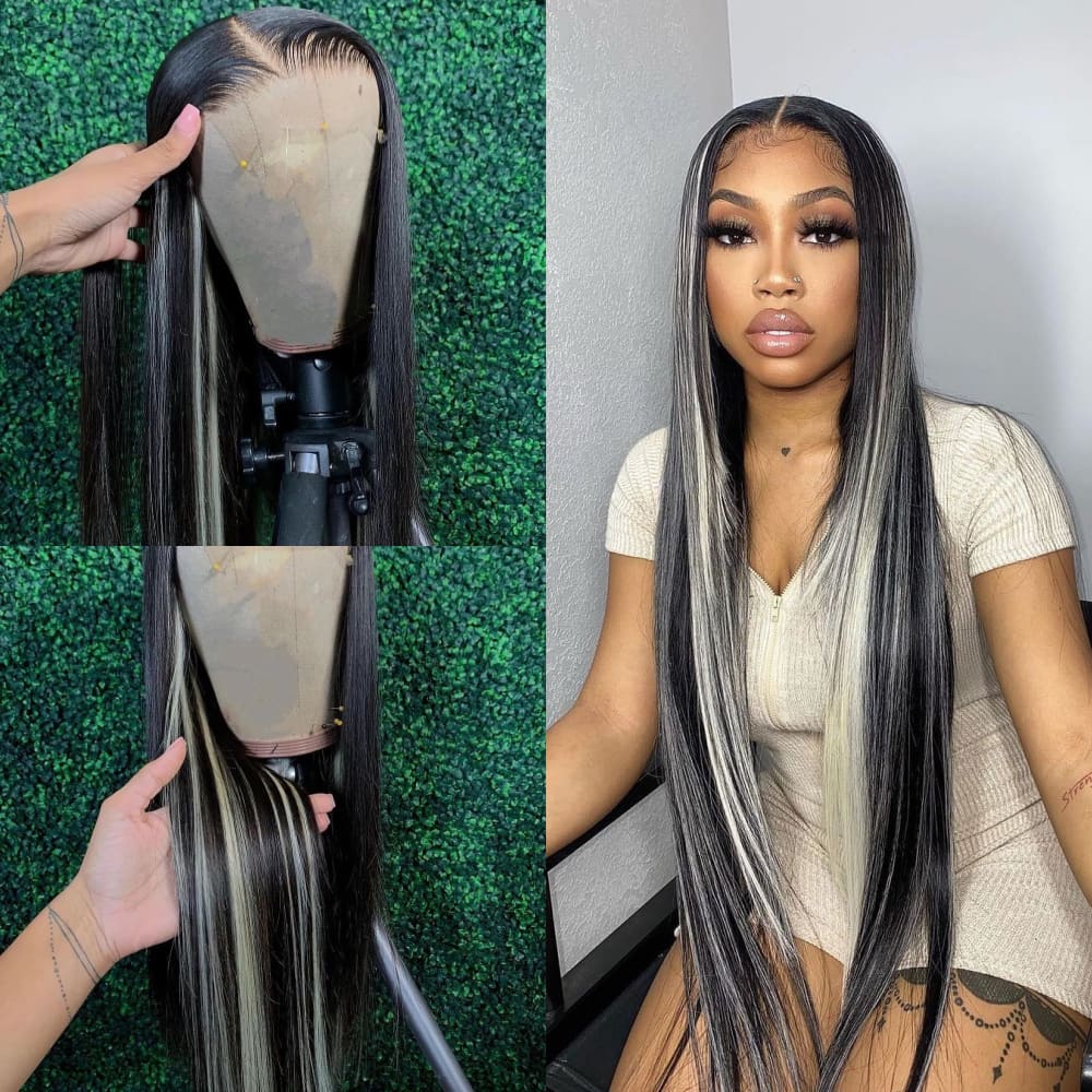 Afsisterwig - Celine| Hidden Highlight 5x5 Closure Skin Melt Swiss Lace Wig